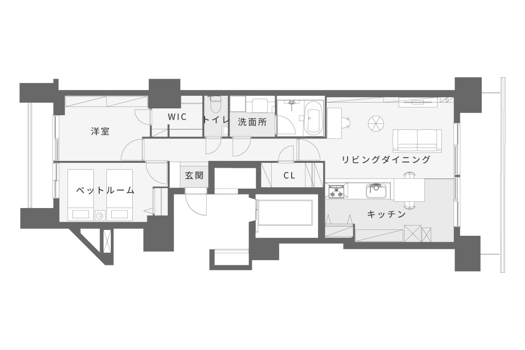 189.Musashiurawa House - マンションリノベーション事例｜SUVACO(スバコ)