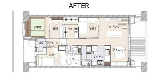 Magic of Renovation:広がる住まい - マンションリノベーション事例｜SUVACO(スバコ)