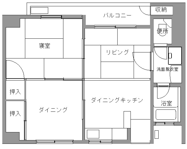 Kyoto Monochrome Renovation－モノクロームで紡ぐ、京都の1LDKマンションリノベーション - マンションリノベーション事例｜SUVACO(スバコ)