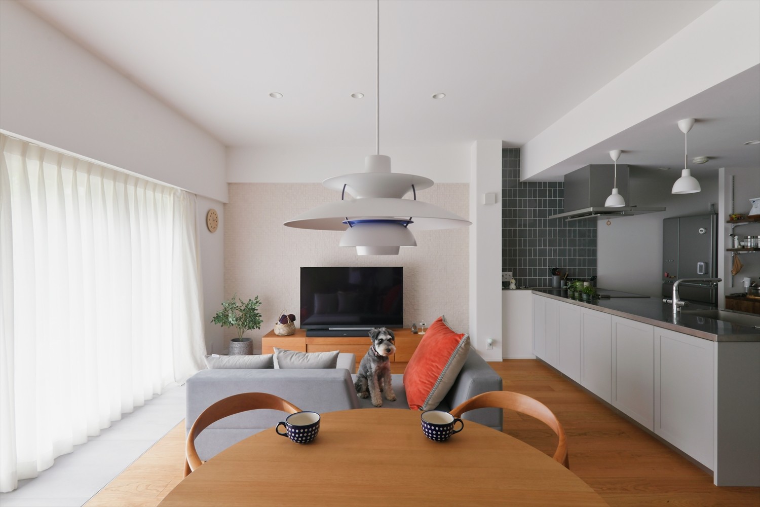 K様邸_北欧モダンな光と風が通る家 - マンションリノベーション事例｜SUVACO(スバコ)