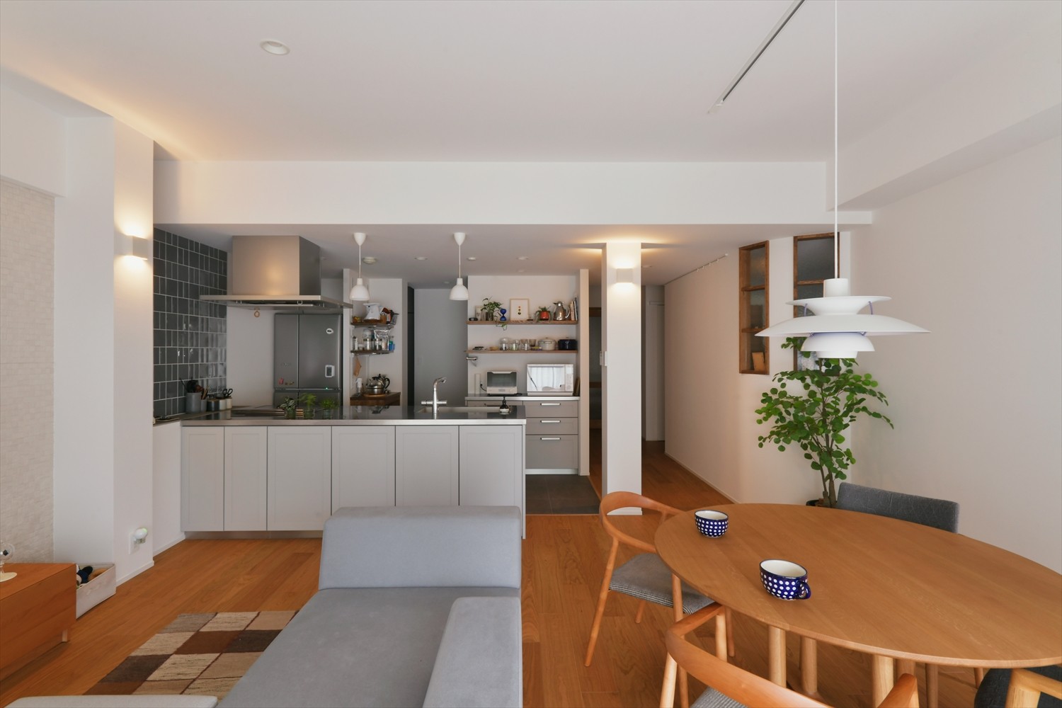 K様邸_北欧モダンな光と風が通る家 - マンションリノベーション事例｜SUVACO(スバコ)