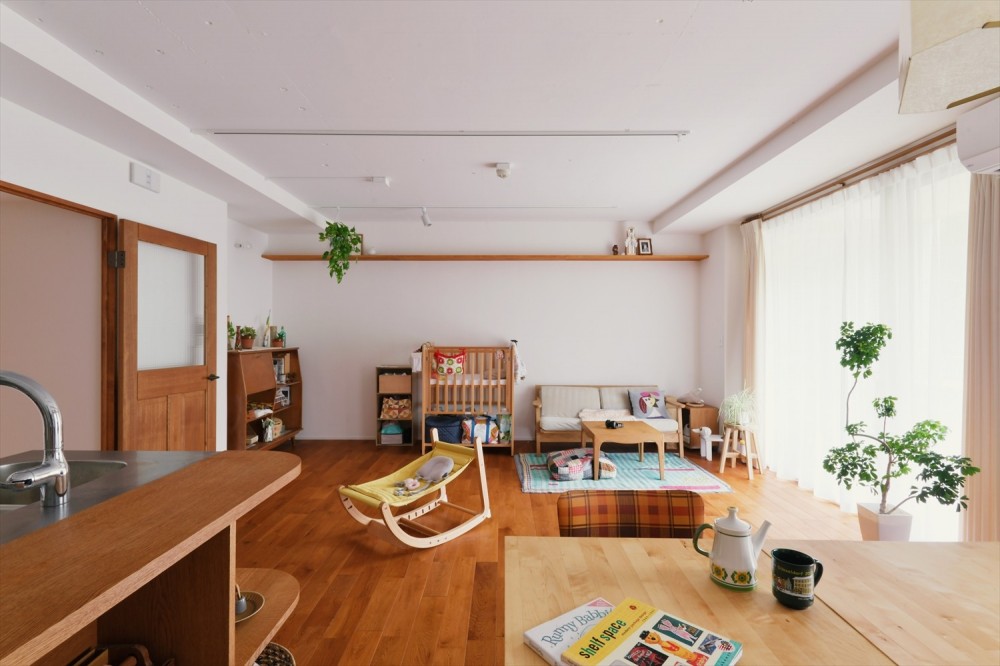 K様邸_新しい家族を迎える、温もりあふれる住まい - マンションリノベーション事例｜SUVACO(スバコ)