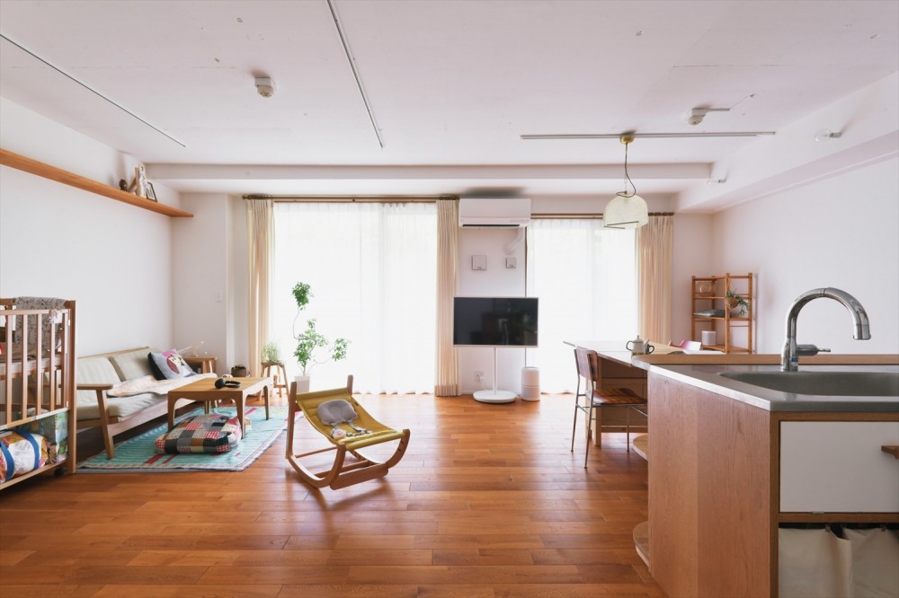 K様邸_新しい家族を迎える、温もりあふれる住まい - マンションリノベーション事例｜SUVACO(スバコ)