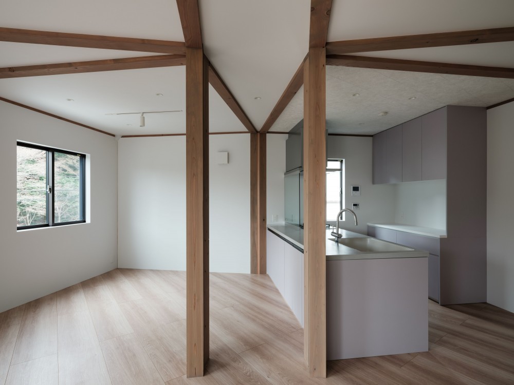 houseG-グリッドのゆらぎが心地よい2世帯住宅- - 二世帯住宅事例｜SUVACO(スバコ)