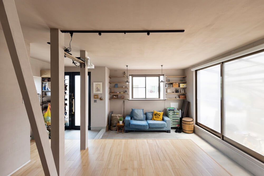 土間リビングとDIYと - 戸建リノベーション事例｜SUVACO(スバコ)