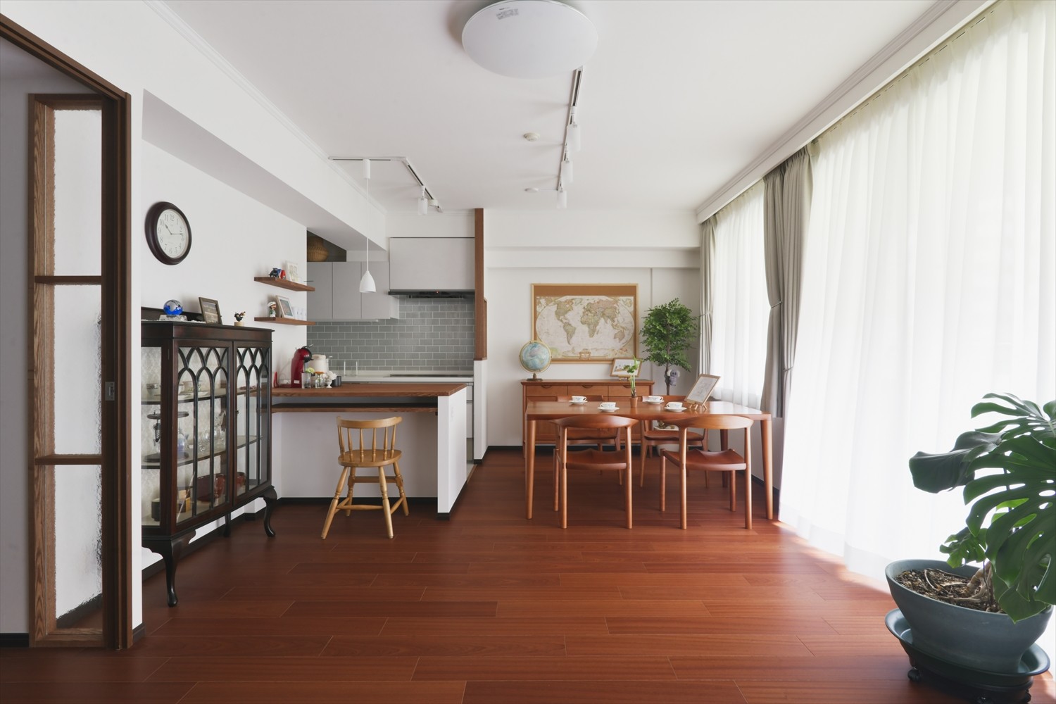 Y様邸_和室をなくして広がる快適LDK ご夫妻の希望を叶えた住まい - マンションリノベーション事例｜SUVACO(スバコ)